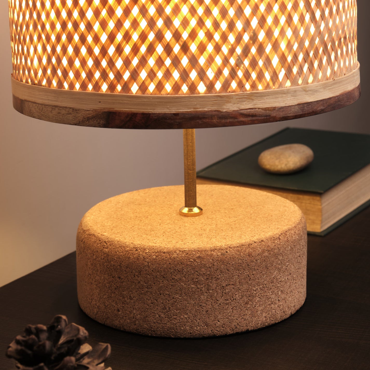 Buy Kraftinn Decorative Drum Table Lamp
